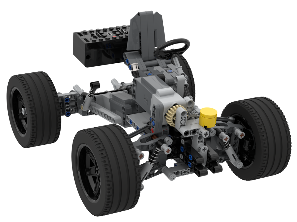 LEGO MOC 8865 New Jeep RC PU by mla2 | Rebrickable - Build with LEGO