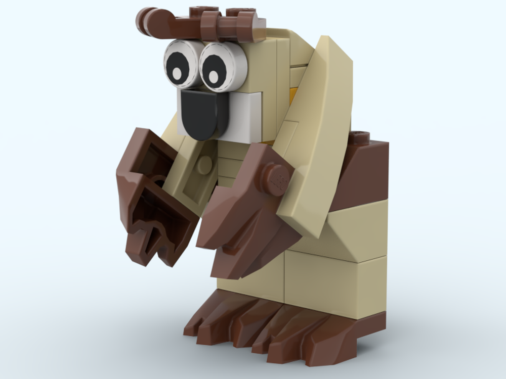 LEGO MOC 11955 Goofy Bear by thekitchenscientist | Rebrickable - Build ...