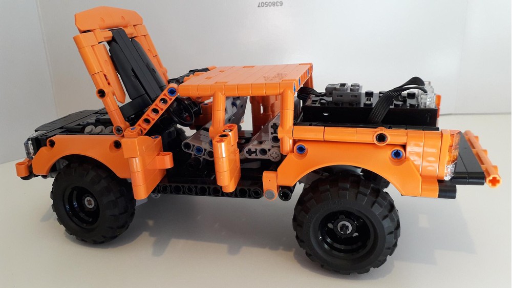 Lego Moc Small Scale Ford Raptor By Legoglen Rebrickable Build With