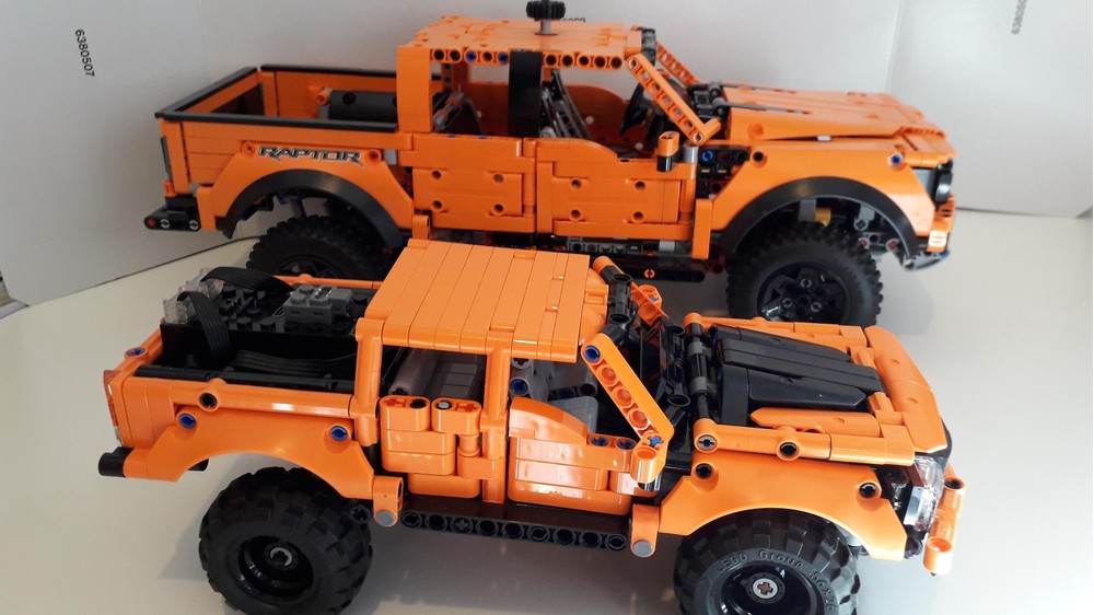 Lego Moc Small Scale Ford Raptor By Legoglen Rebrickable Build With