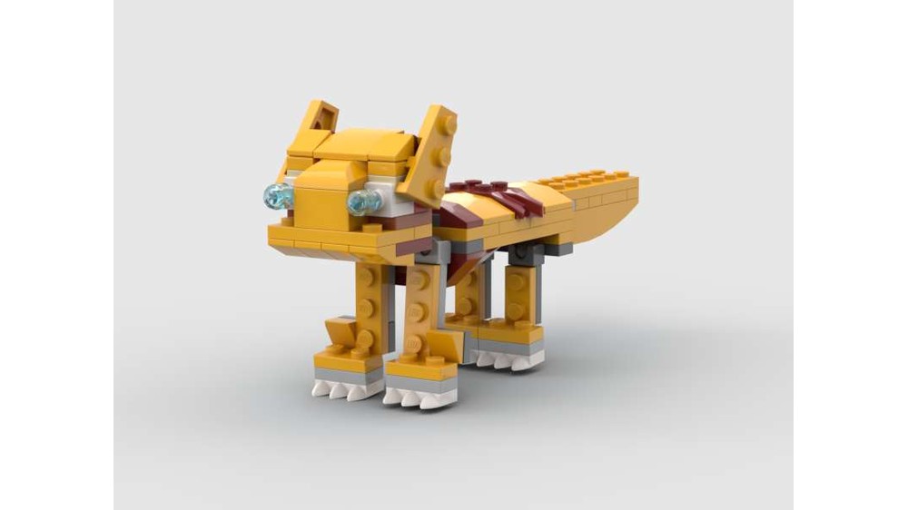 LEGO MOC Loth Cat by jlherbst77 | Rebrickable - Build with LEGO