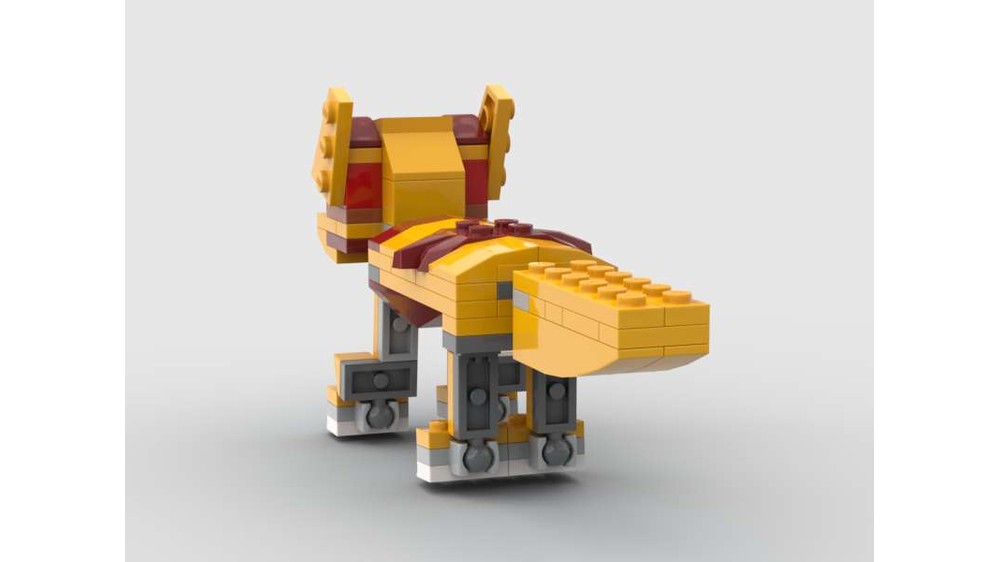 LEGO MOC Loth Cat by jlherbst77 | Rebrickable - Build with LEGO