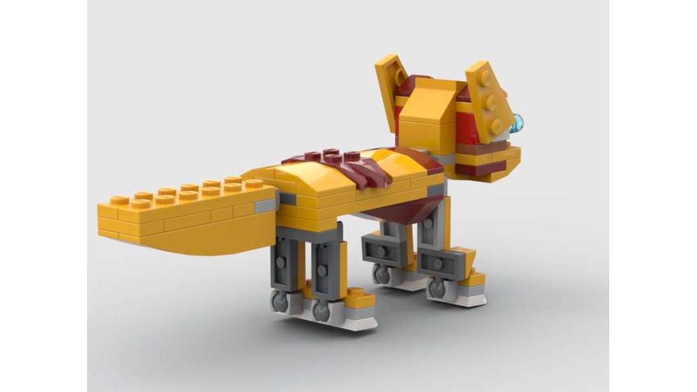 LEGO MOC Loth Cat by jlherbst77 | Rebrickable - Build with LEGO