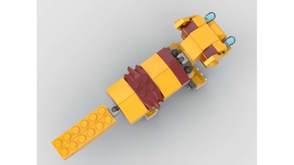 LEGO MOC Loth Cat by jlherbst77 | Rebrickable - Build with LEGO