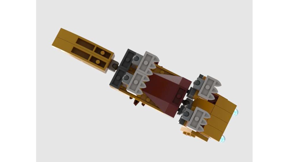 LEGO MOC Loth Cat by jlherbst77 | Rebrickable - Build with LEGO