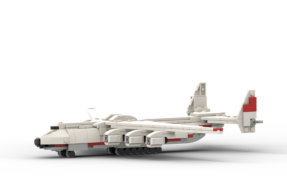 LEGO MOC Antonov AN-225 “Mriya" - 1:300 Scale by DarthDesigner ...