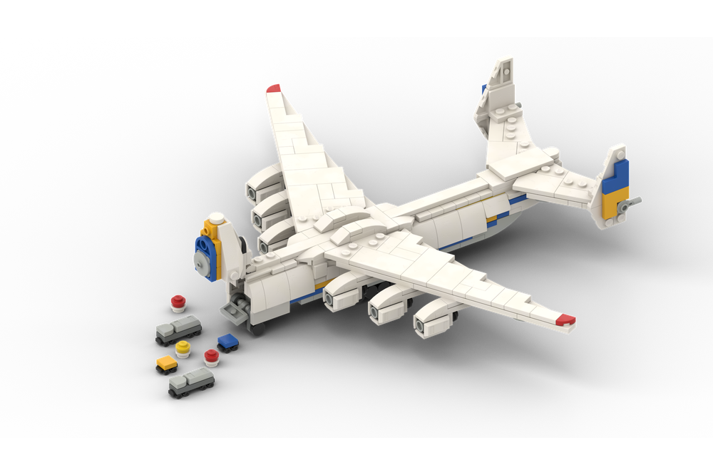 LEGO MOC Antonov AN-225 “Mriya" - 1:300 Scale by DarthDesigner ...