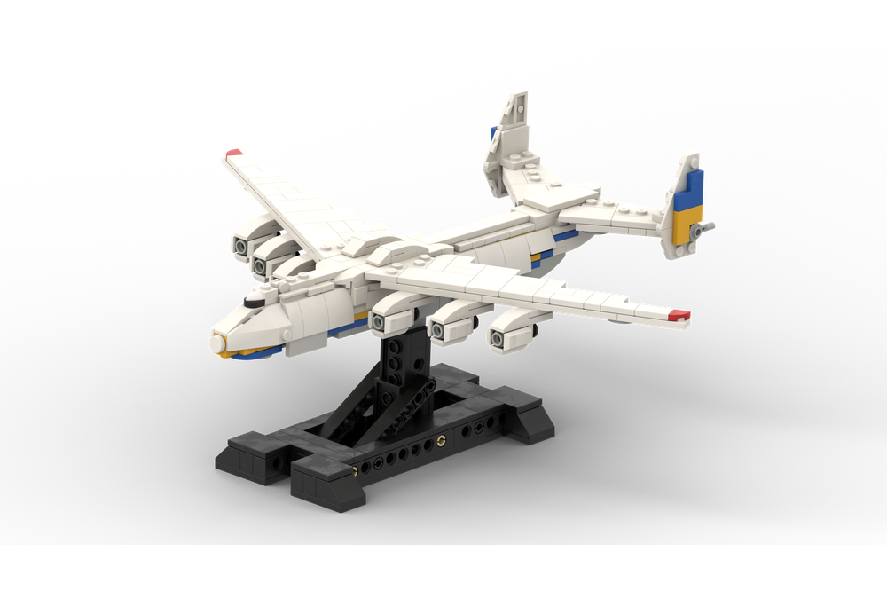 LEGO MOC Antonov AN-225 “Mriya" - 1:300 Scale by DarthDesigner ...
