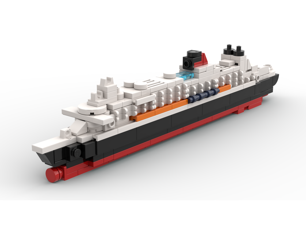 LEGO MOC RMS Queen Mary 2 by The Bobby Brix Channel | Rebrickable ...