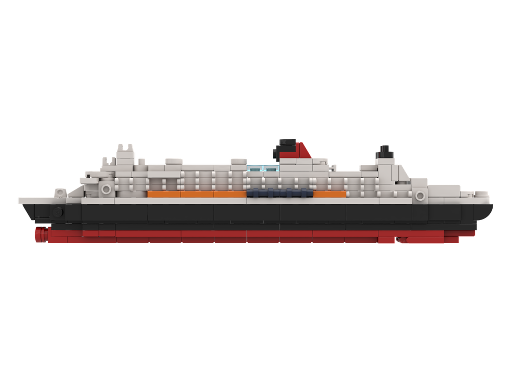 LEGO MOC RMS Queen Mary 2 by The Bobby Brix Channel | Rebrickable ...