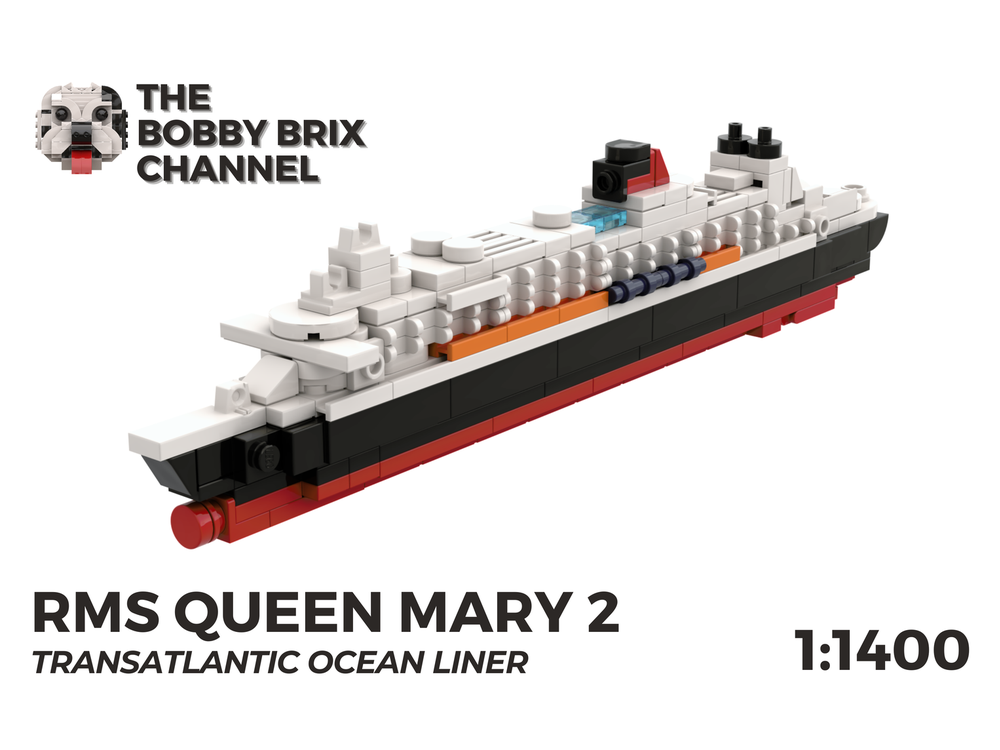 LEGO MOC RMS Queen Mary 2 by The Bobby Brix Channel | Rebrickable ...