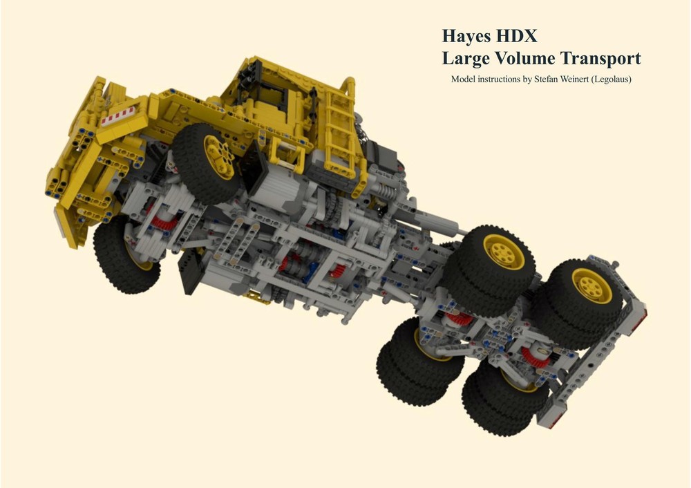 LEGO MOC Hayes HDX Logging Truck by legolaus | Rebrickable - Build with ...