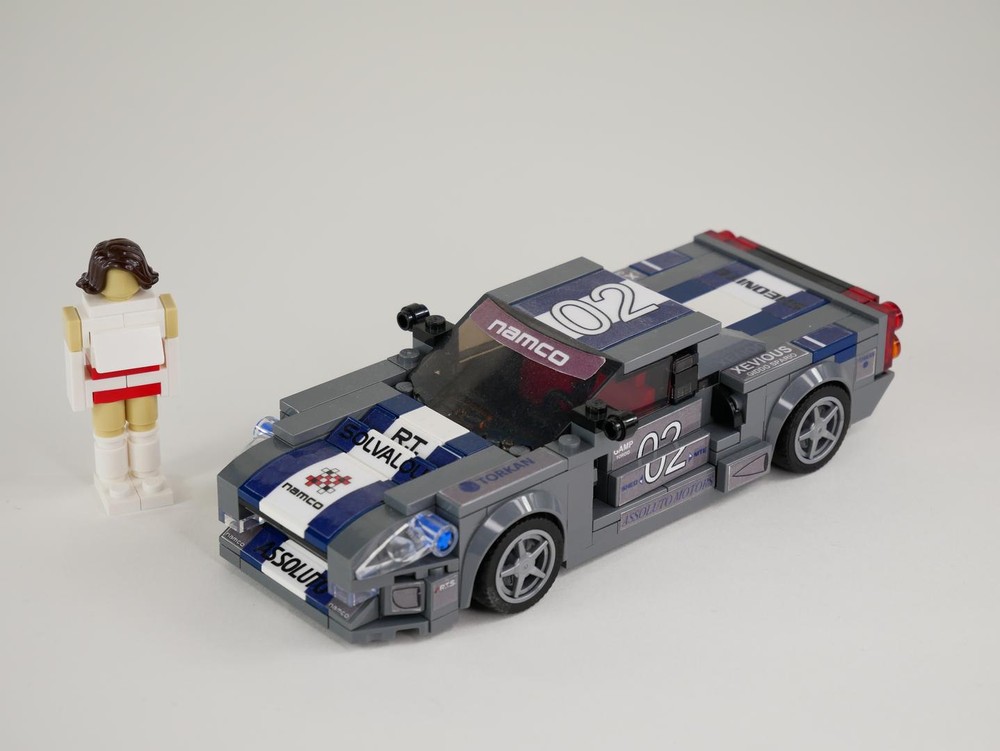 LEGO MOC Ridge Racer Type 4 R.T. Solvalou Assoluto Bisonte by StudWorks ...