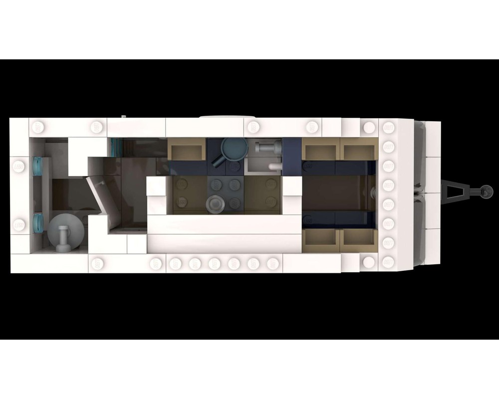 LEGO MOC Caravan with slide-out by Michi_R | Rebrickable - Build with LEGO