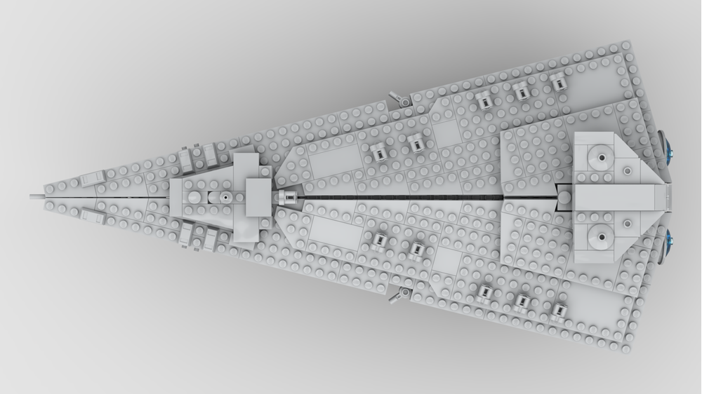 Lego Moc 11455 Vindicator Class Heavy Cruiser By Kdapt Preacher
