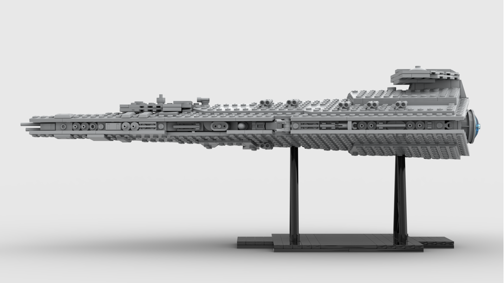 Lego Moc 11455 Vindicator Class Heavy Cruiser By Kdapt Preacher