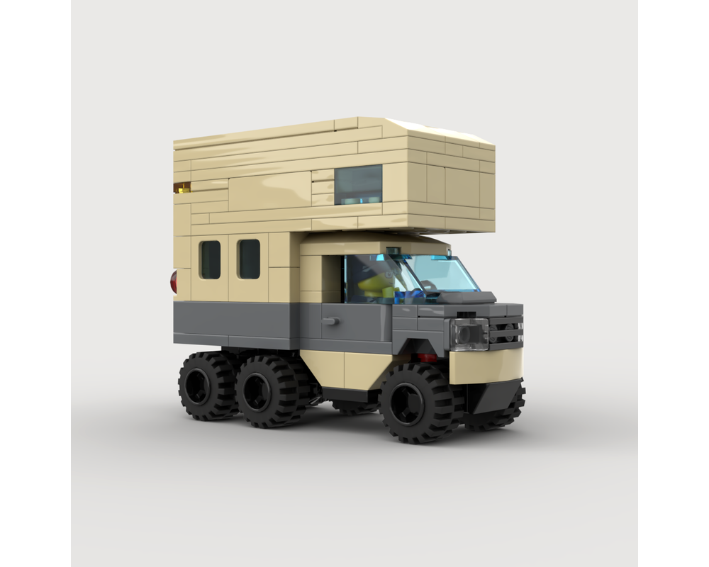 LEGO MOC Little 6-wheeled Overland Camper by joey_bricks_things ...