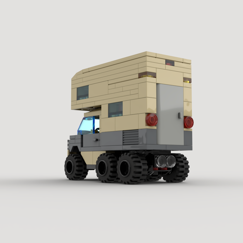 LEGO MOC Little 6-wheeled Overland Camper by joey_bricks_things ...