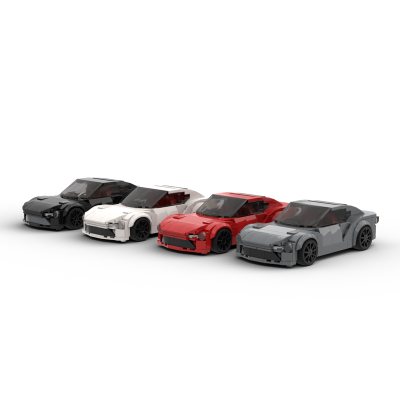 LEGO MOC Toyota GT86 by ilyabuilder724 | Rebrickable - Build with LEGO