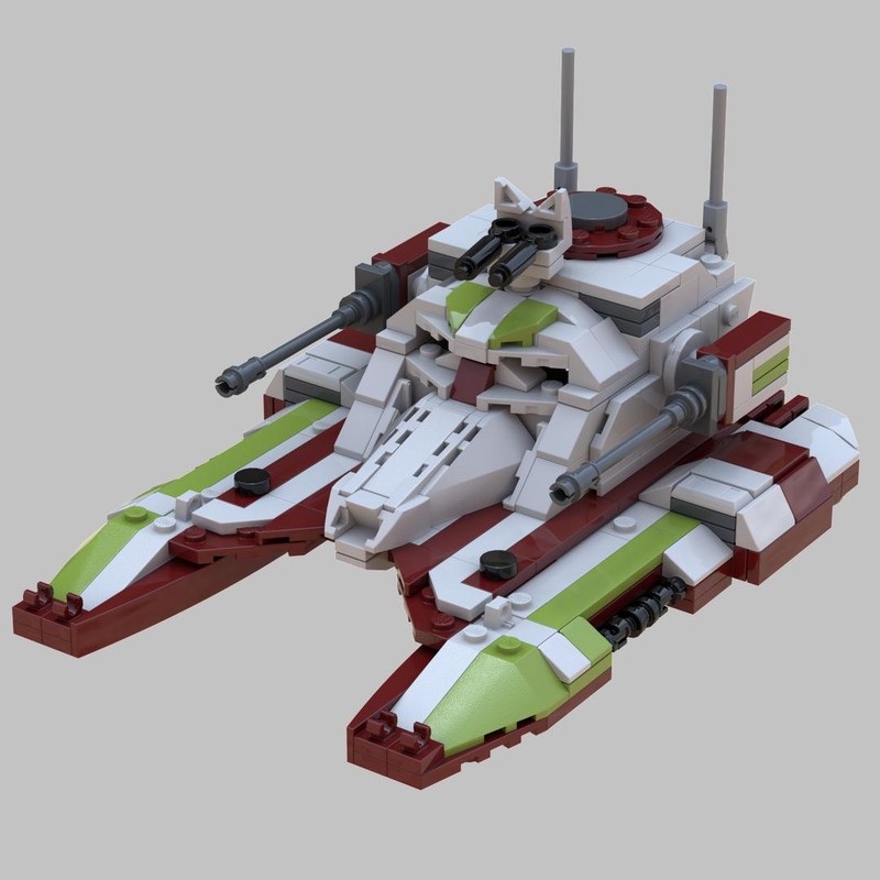 LEGO MOC Republic TX-130T Fighter Tank - the Clone Wars by Bruxxy ...