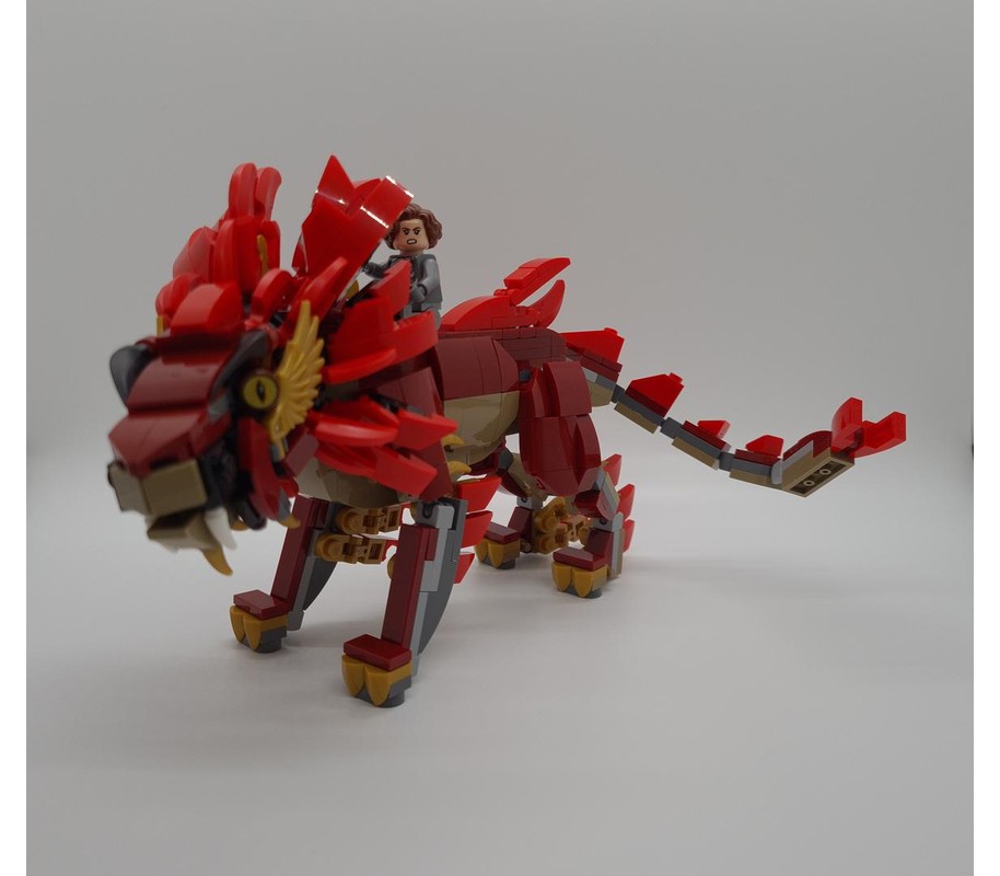 LEGO MOC Ark: Shadowmane by Moc_Lobster | Rebrickable - Build with LEGO