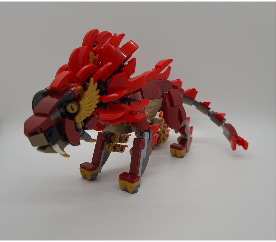 LEGO MOC Ark: Shadowmane by Moc_Lobster | Rebrickable - Build with LEGO