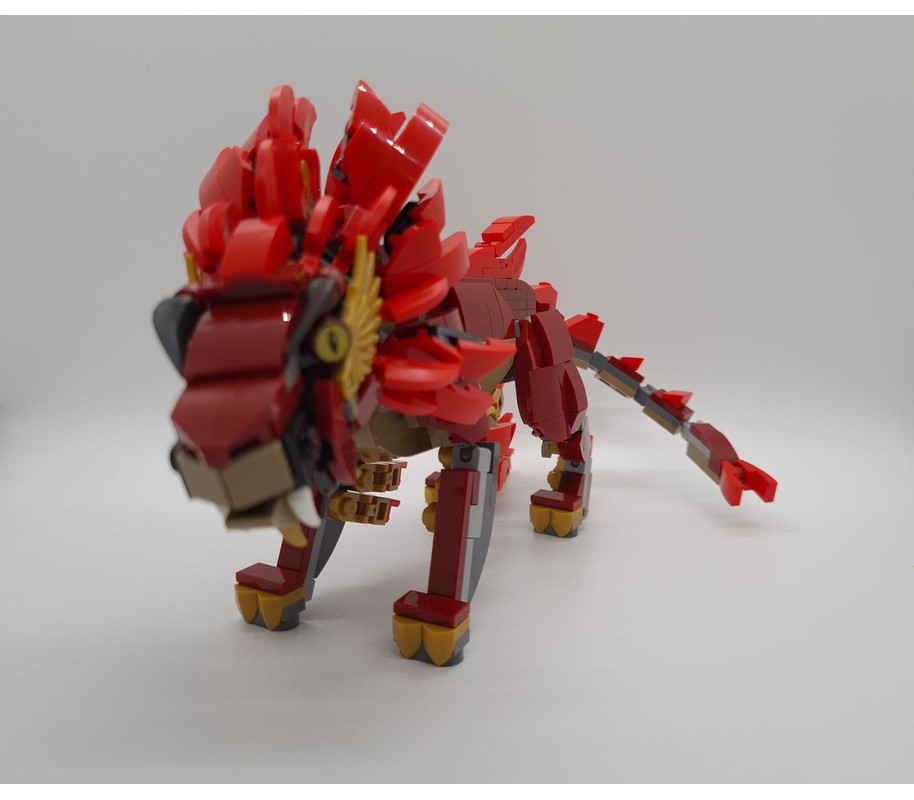 LEGO MOC Ark: Shadowmane by Moc_Lobster | Rebrickable - Build with LEGO