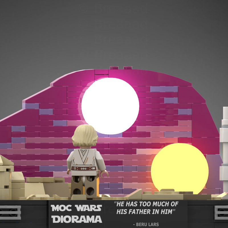 LEGO MOC Binary Sunset (Diorama Collection - Episode 4) by Breaaad ...