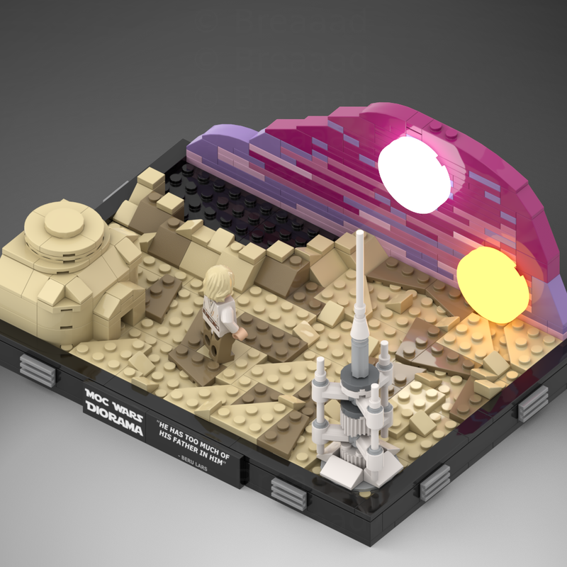LEGO MOC Binary Sunset (Diorama Collection - Episode 4) by Breaaad ...