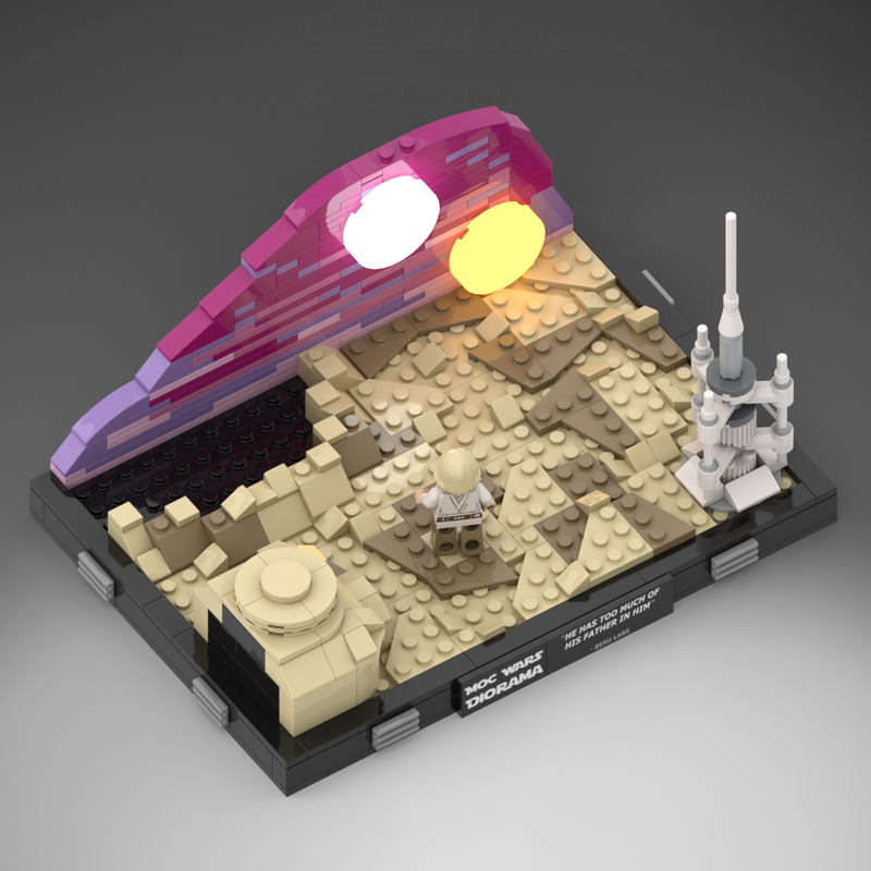 LEGO MOC Binary Sunset (Diorama Collection - Episode 4) by Breaaad ...