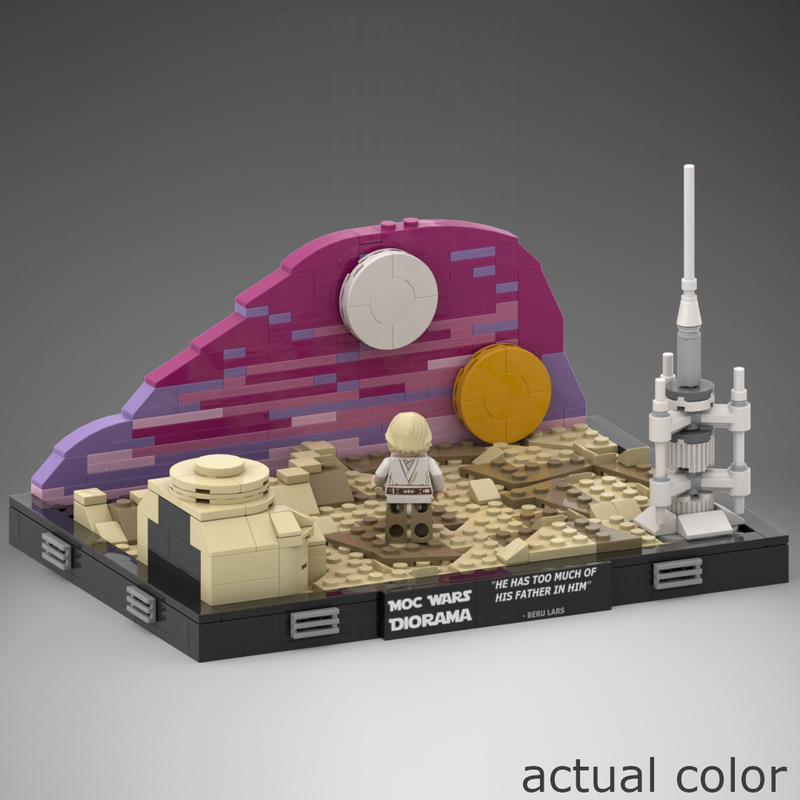 LEGO MOC Binary Sunset (Diorama Collection - Episode 4) by Breaaad ...