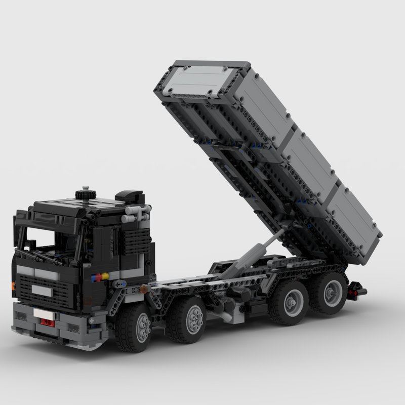 LEGO MOC Iveco Turbostar 190-42 tipper crane truck by OldOlneyLego ...
