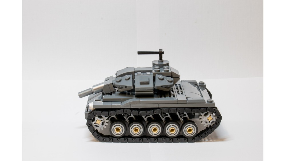 LEGO MOC T49 Light Tank by ayayop | Rebrickable - Build with LEGO