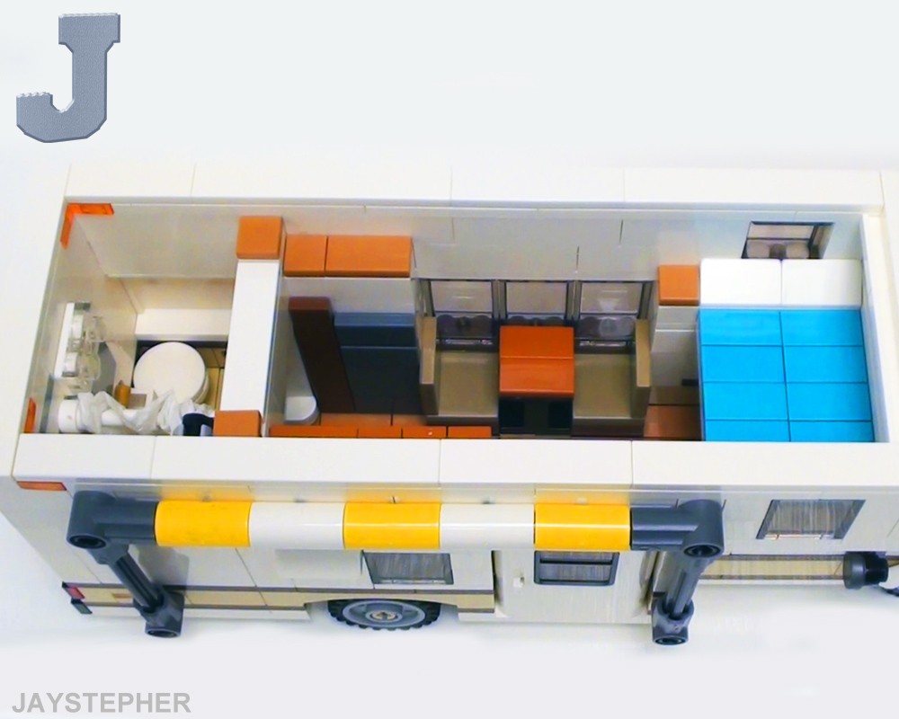 Lego Moc Class C Motorhome By Jaystepher Rebrickable Build With Lego
