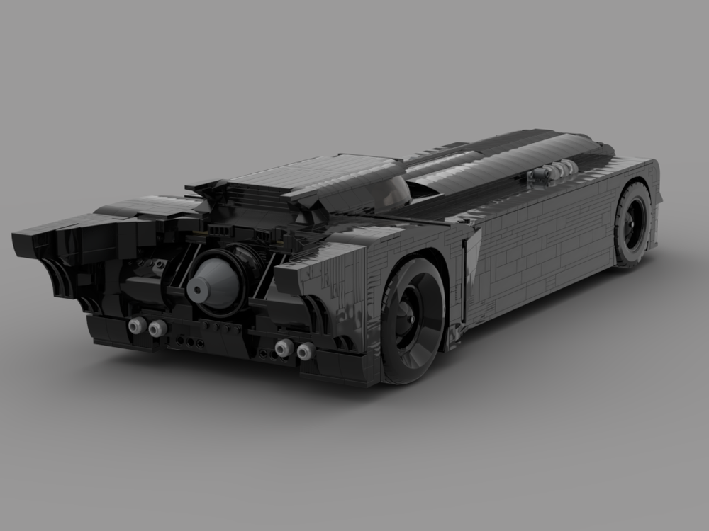 Lego Moc Ucs The Animated Series Batmobile By Creationcaravan Brad