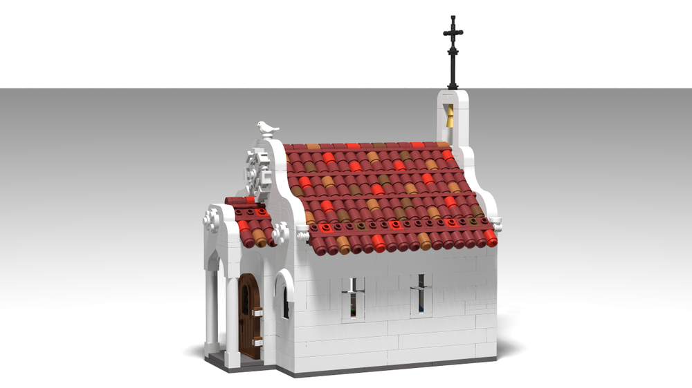 LEGO MOC Hispanic Church by Klarinik | Rebrickable - Build with LEGO