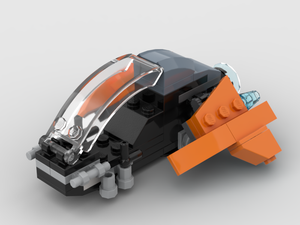 LEGO MOC 31111 Cyber Interceptor by askeladdk | Rebrickable - Build ...