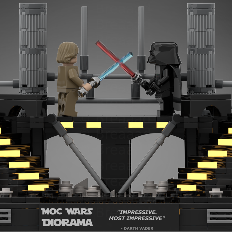 LEGO MOC Carbonite Freezing Chamber Duel (Diorama Collection - Episode ...