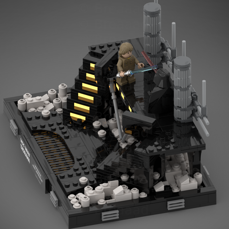 LEGO MOC Carbonite Freezing Chamber Duel (Diorama Collection - Episode ...