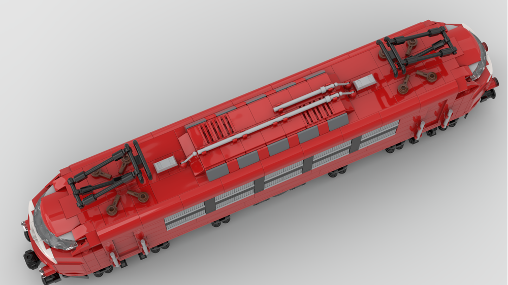 Lego Moc Br 103 Deutsche Bahn 8w Bluebrixx Mod By Dynabrixx
