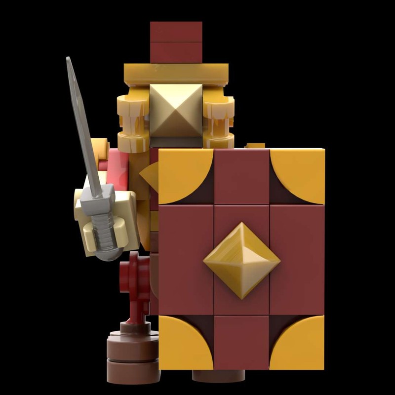 LEGO MOC Roman centurion by dariusdrum | Rebrickable - Build with LEGO