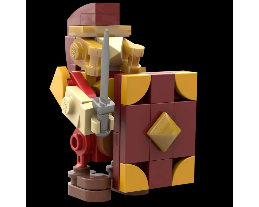 LEGO MOC Roman centurion by dariusdrum | Rebrickable - Build with LEGO