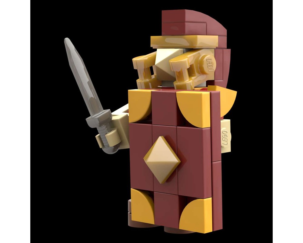 LEGO MOC Roman centurion by dariusdrum | Rebrickable - Build with LEGO