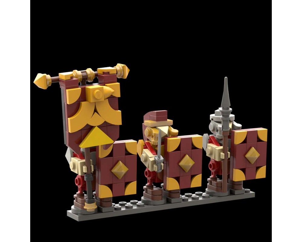 LEGO MOC Roman centurion by dariusdrum | Rebrickable - Build with LEGO