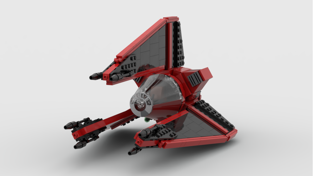 LEGO MOC TIE Phantom by jaredchansen | Rebrickable - Build with LEGO