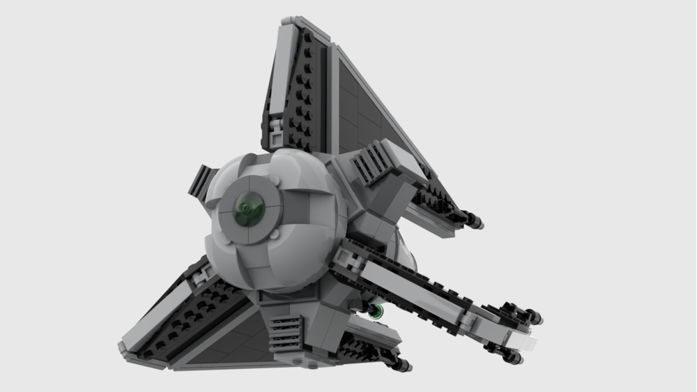 LEGO MOC TIE Phantom by jaredchansen | Rebrickable - Build with LEGO