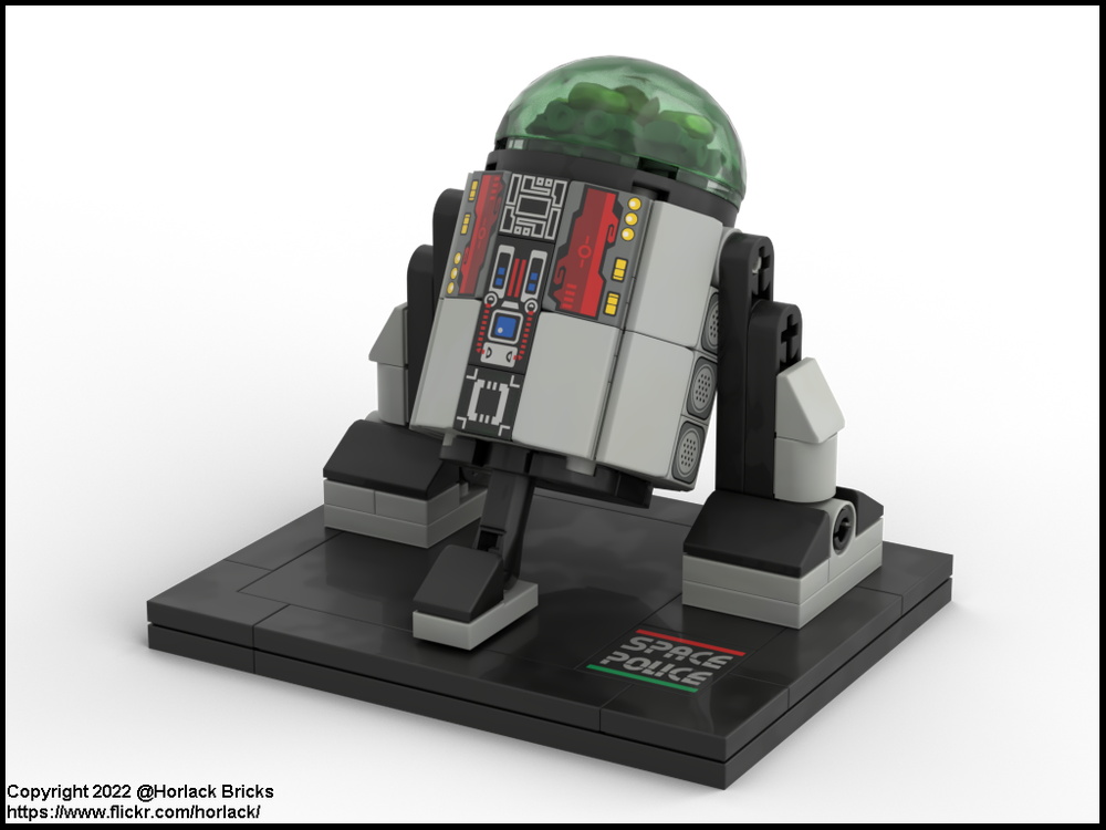 LEGO MOC Droid R2-SP II ? by Horlack | Rebrickable - Build with LEGO
