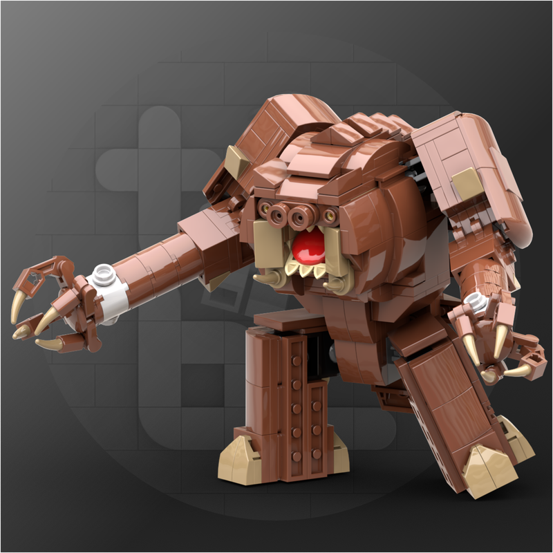 LEGO MOC The Rancor by the_bricked_cave | Rebrickable - Build with LEGO