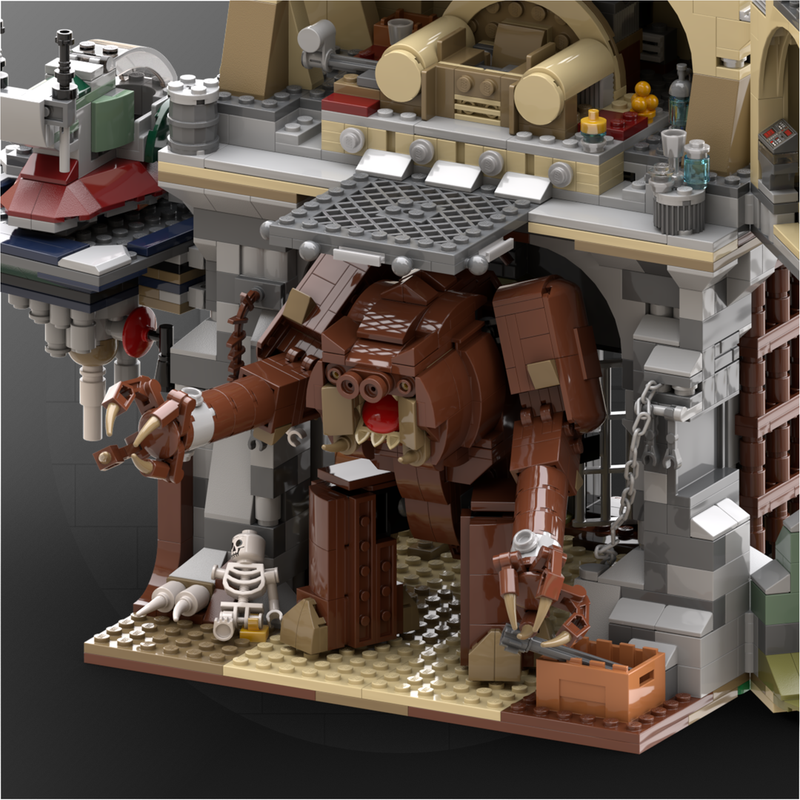 LEGO MOC The Rancor by the_bricked_cave | Rebrickable - Build with LEGO