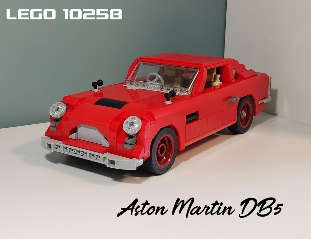LEGO MOC 10258 Aston Martin DB5 by Kirvet | Rebrickable - Build with LEGO